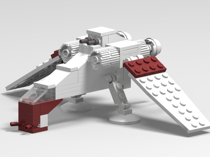 LAAT from BrickLink Studio [BrickLink]