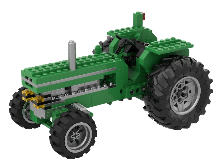 Tractor from BrickLink Studio [BrickLink]