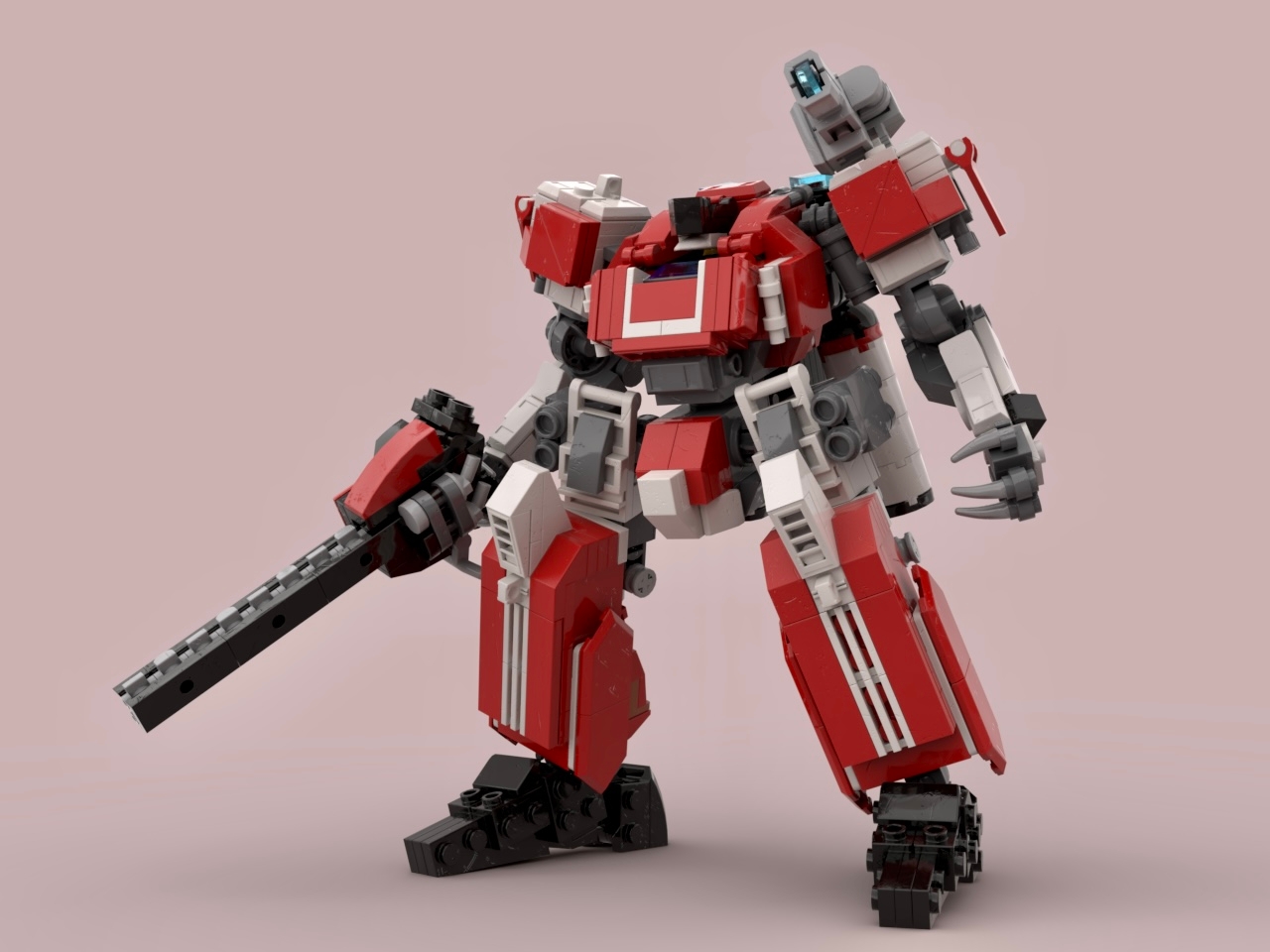 [Firefighter Mech Armor] [BrickLink]