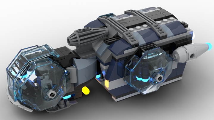 Utopia MOC-24: Regeneris's personnel transport Aircraft from BrickLink ...