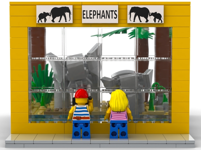 [Elephants at the Zoo] [BrickLink]