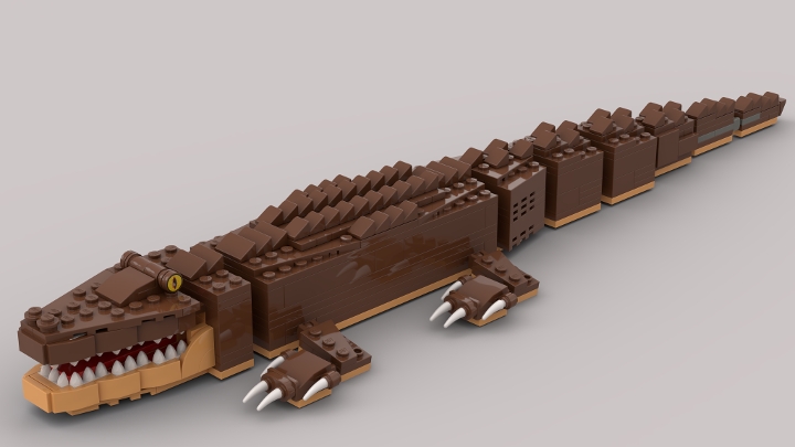 Lego Vector The Crocodile