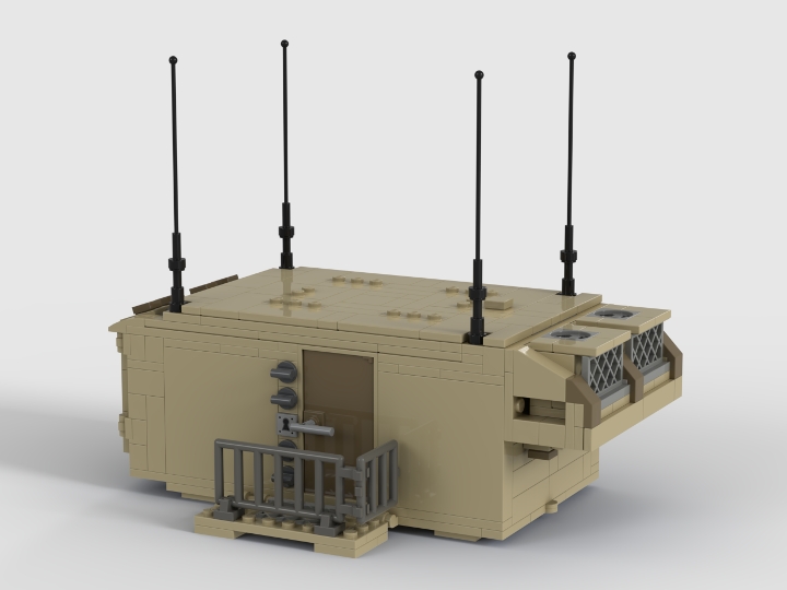MQ-1C Gray Eagle Control Station from BrickLink Studio [BrickLink]