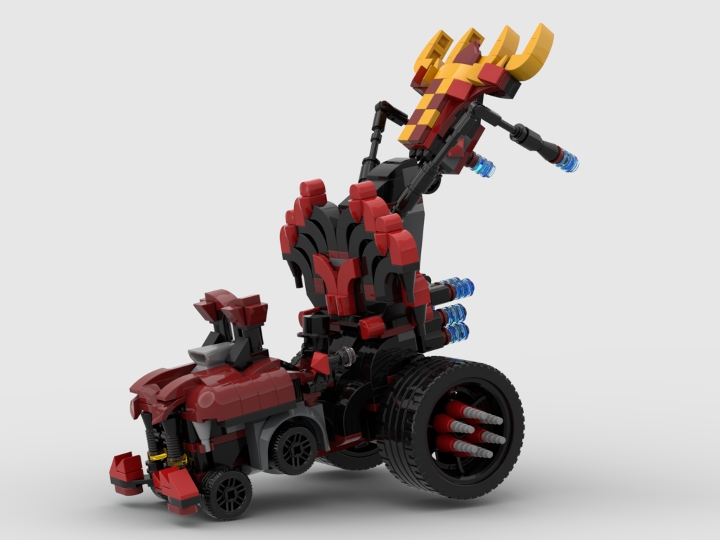 Red Lion Car from BrickLink Studio [BrickLink]