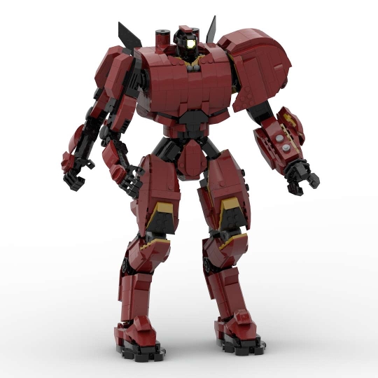 Crimson Typhoon 暴风赤红 from BrickLink Studio [BrickLink]