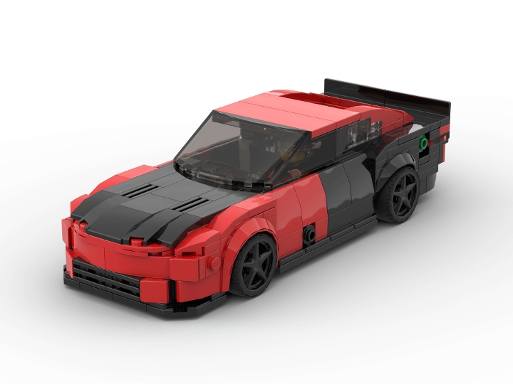 Stock Race Car Red from BrickLink Studio [BrickLink]