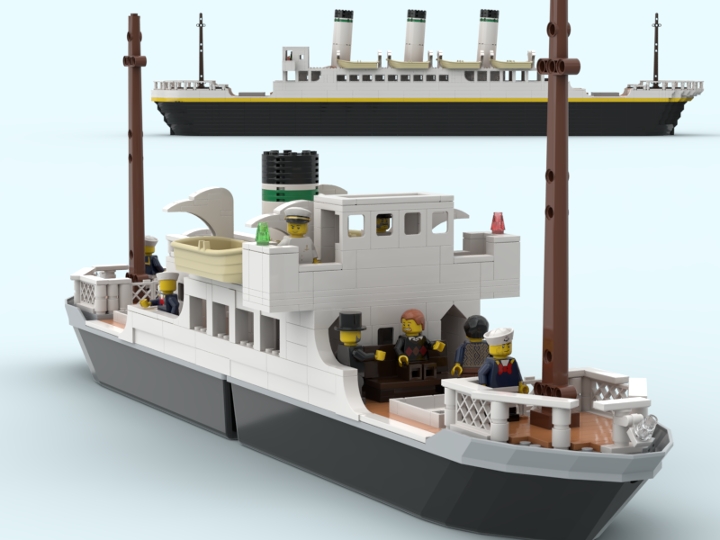 Small Steam Tender from BrickLink Studio [BrickLink]