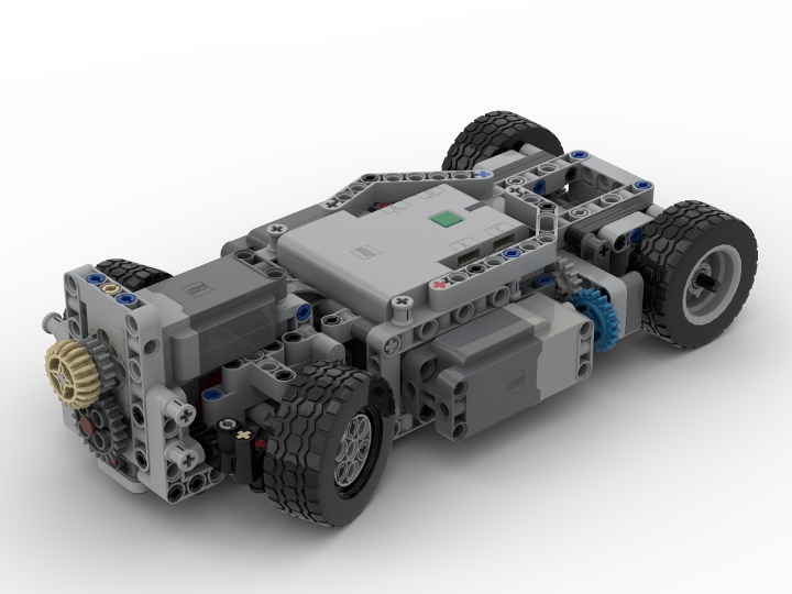 COMPACT 4X4 CHASSIS (DIFF and low centre of gravity) from BrickLink ...