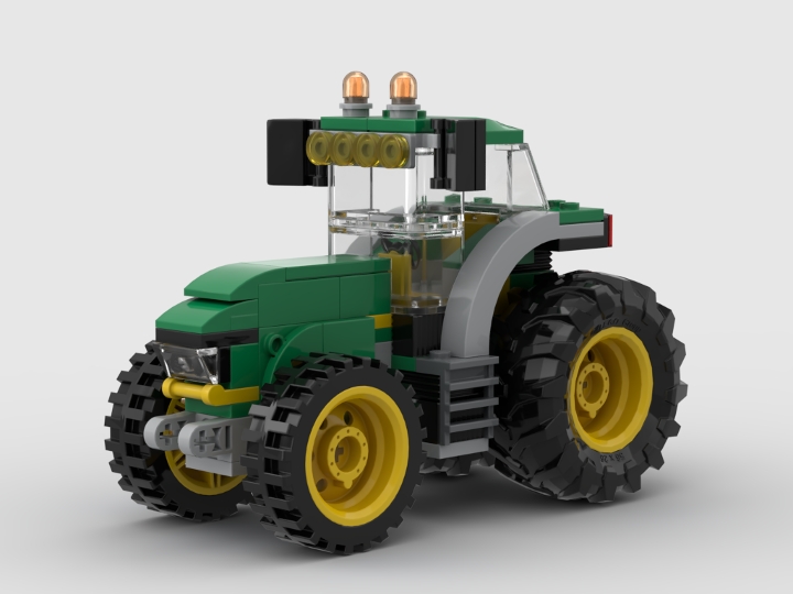 John Deere Tractor MOC from BrickLink Studio [BrickLink]