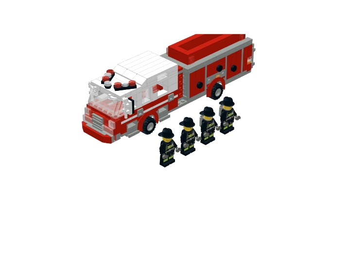City Fire Engine from BrickLink Studio [BrickLink]