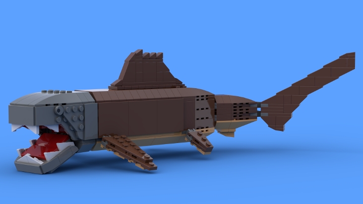Dunkleosteus from BrickLink Studio [BrickLink]