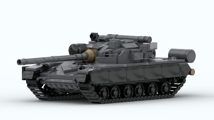 T-80B from BrickLink Studio [BrickLink]