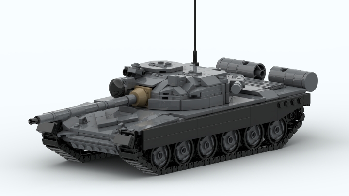 T-72A from BrickLink Studio [BrickLink]