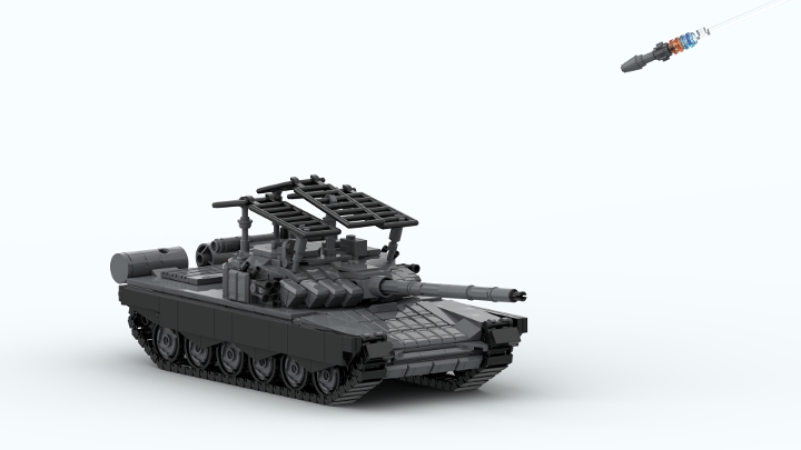 T-72B Cope Cage from BrickLink Studio [BrickLink]