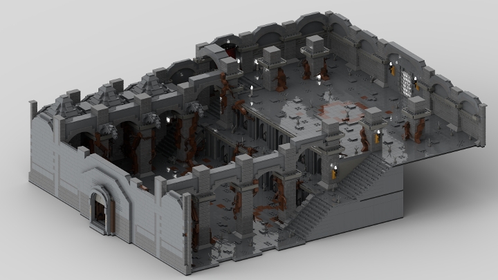 Chalice Dungeons Boss room (Bloodborne) from BrickLink Studio [BrickLink]