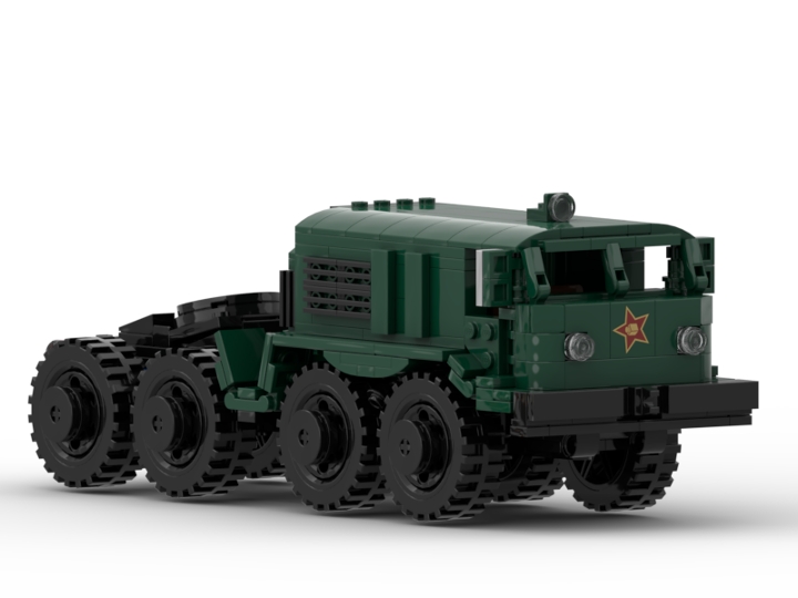 MAZ-537 from BrickLink Studio [BrickLink]