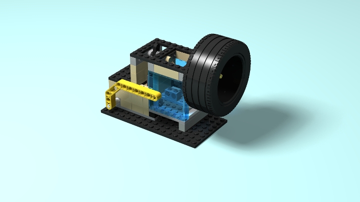 compact lego vacuum engine from BrickLink Studio [BrickLink]