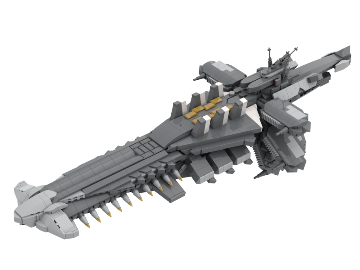 Helghast Cruiser Standard Version from BrickLink Studio [BrickLink]