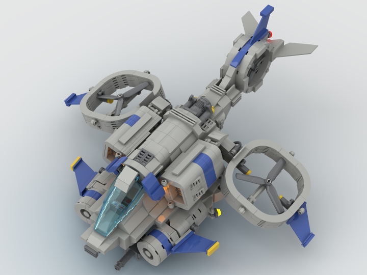 Starcraft II Banshee from BrickLink Studio [BrickLink]
