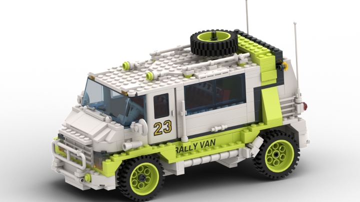 5550 Custom Rally Van from BrickLink Studio [BrickLink]