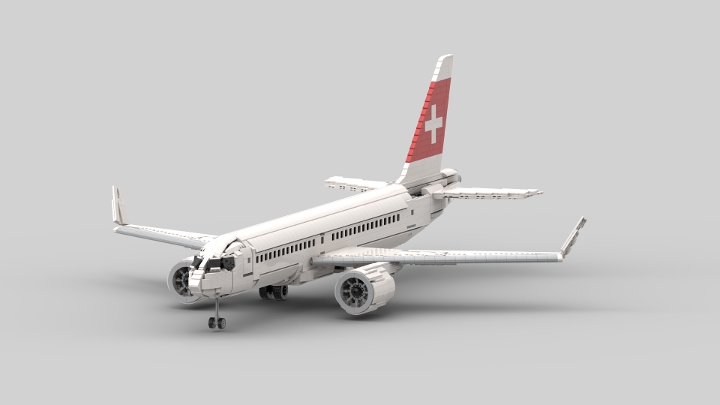 airbus a220-100 WIP from BrickLink Studio [BrickLink]