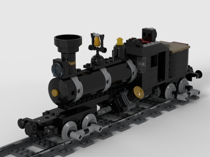 Two Truck Heisler from BrickLink Studio [BrickLink]