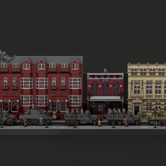 Soviet Convoy (WW2) from BrickLink Studio [BrickLink]