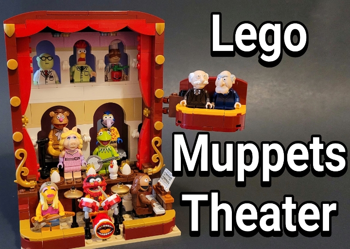 Muppet Theater 16x16 from BrickLink Studio [BrickLink]