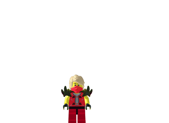red ninja from BrickLink Studio [BrickLink]