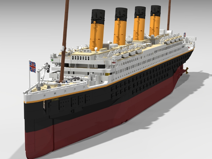 10294 - Titanic Lego ICONS from BrickLink Studio [BrickLink]
