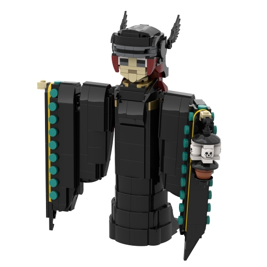 Razgriz from Ace Combat 5 from BrickLink Studio [BrickLink]