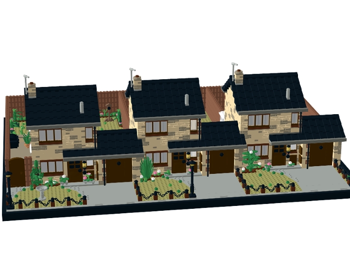 4 Privet Drive - Little Winging - Final Version from BrickLink Studio ...