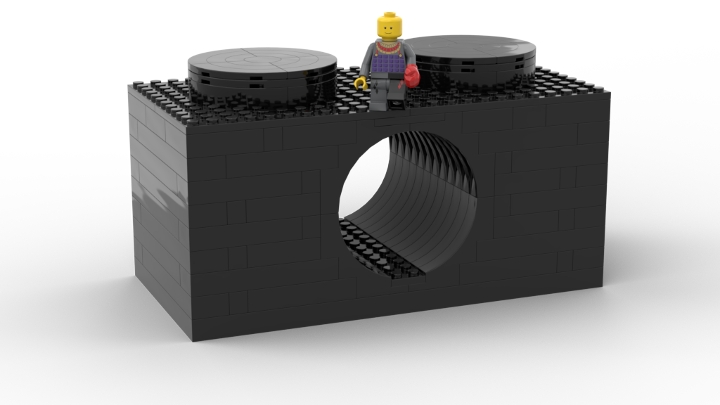 Classic technic brick from BrickLink Studio [BrickLink]