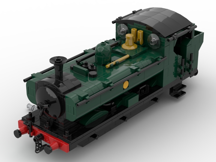 GWR 57xx from BrickLink Studio [BrickLink]