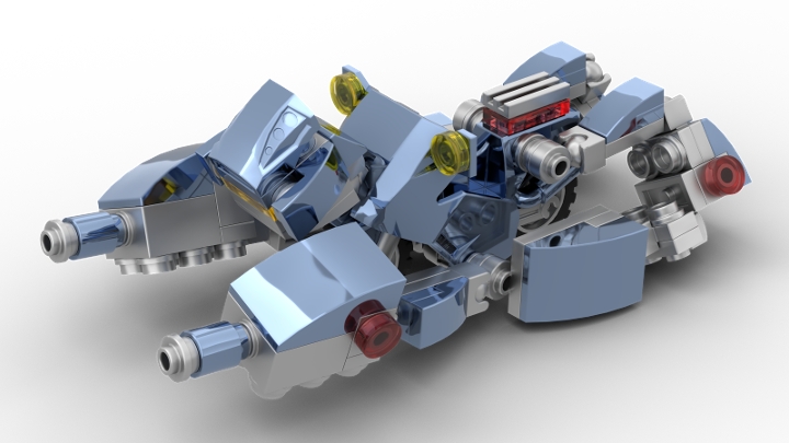 Transformable Bike Robot from BrickLink Studio [BrickLink]