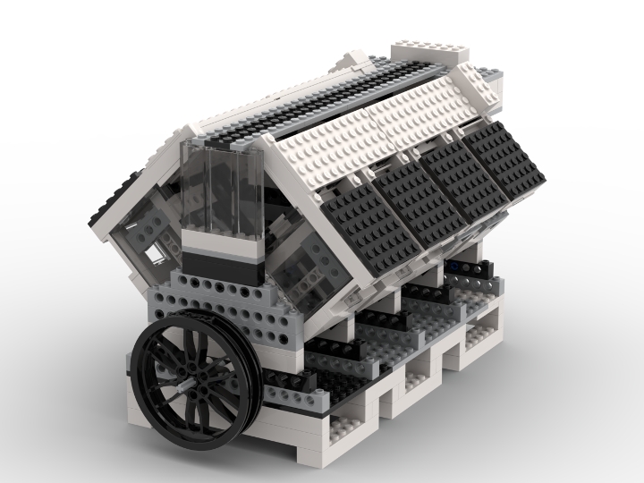 V8 Lego Vacuum Engine from BrickLink Studio [BrickLink]