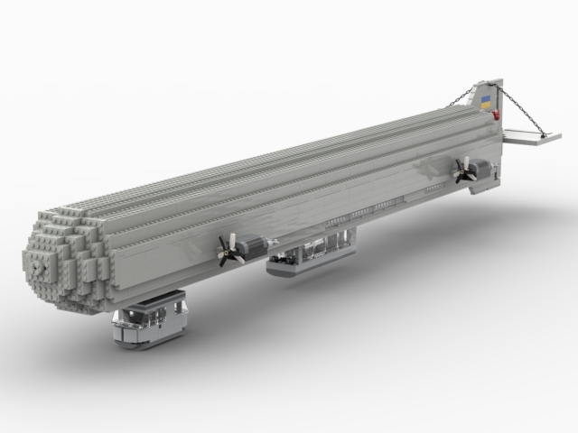 LEGO Zeppelin from BrickLink Studio [BrickLink]