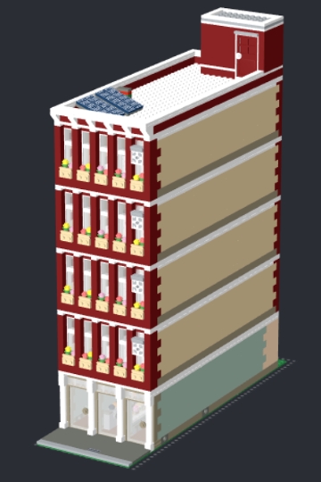 Row Scraper - Part of the Jazz Age Icons Pack from BrickLink Studio ...