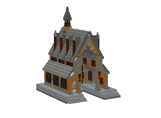 boathouse from BrickLink Studio [BrickLink]