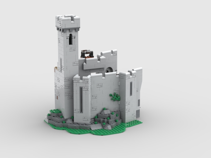 Castle Section Re-imagined from BrickLink Studio [BrickLink]