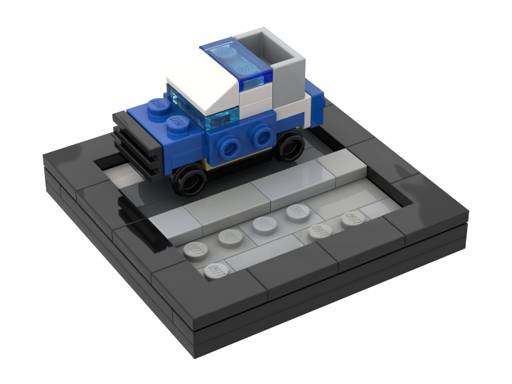 Set 60314 Minifigure Display 2 from BrickLink Studio [BrickLink]