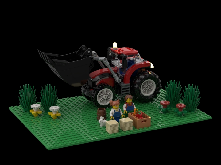 City Tractor from BrickLink Studio [BrickLink]