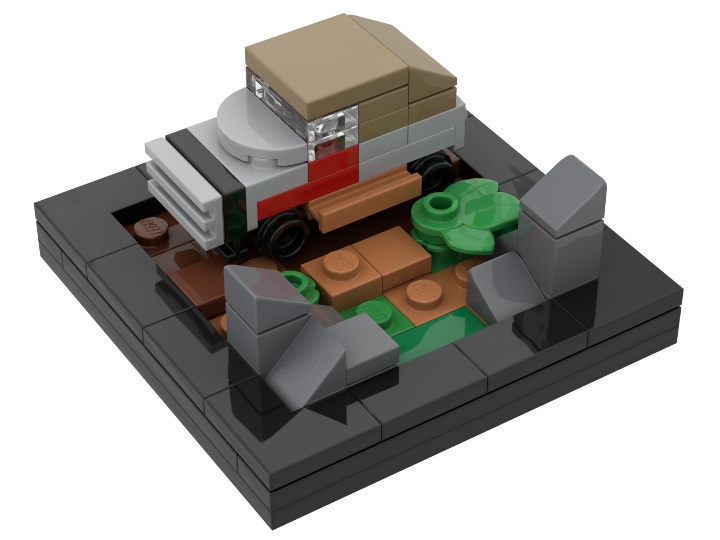 Set 76958 Minifigure Display from BrickLink Studio [BrickLink]