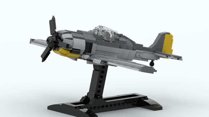 FW-190 v2 from BrickLink Studio [BrickLink]
