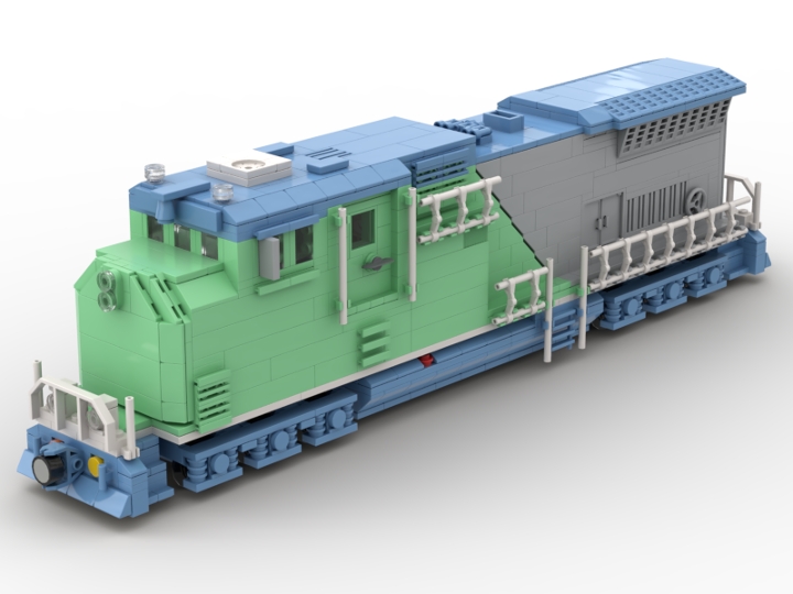 6-Axle Locomotive from BrickLink Studio [BrickLink]