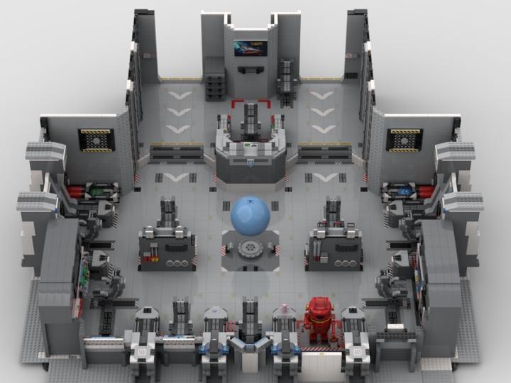 Space Battleship YAMATO - Bridge from BrickLink Studio [BrickLink]