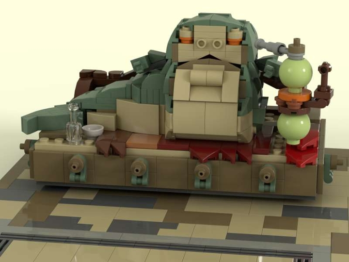 Jabba the Hutt from BrickLink Studio [BrickLink]