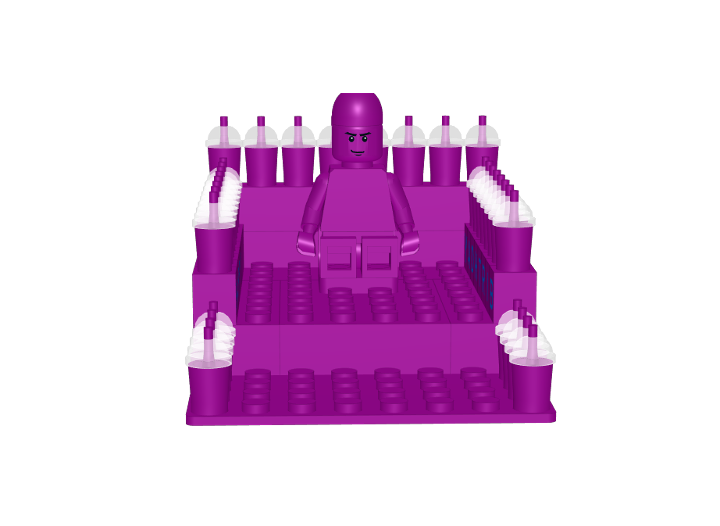 grimece throne from BrickLink Studio [BrickLink]