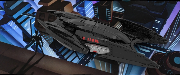 Batman Beyond Batmobile 2.0 from BrickLink Studio [BrickLink]