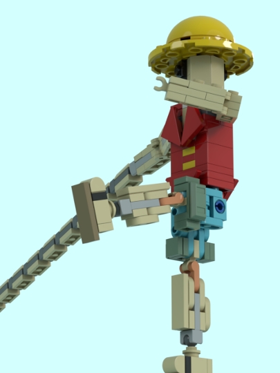 One Piece: Monkey D. Luffy (With Extra Fists and Stretchy Arm) from ...